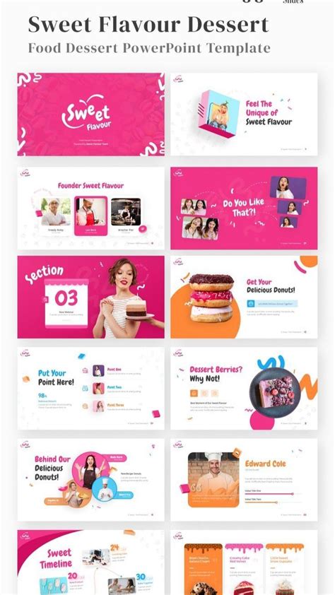 Food Powerpoint Template Powerpoint Presentation Design Presentation