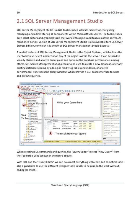 Sql Tutorial Pdf Master The Fundamentals Of Database Querying Connect 4 Techs