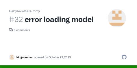 Error Loading Model Issue Babyhamsta Aimmy GitHub