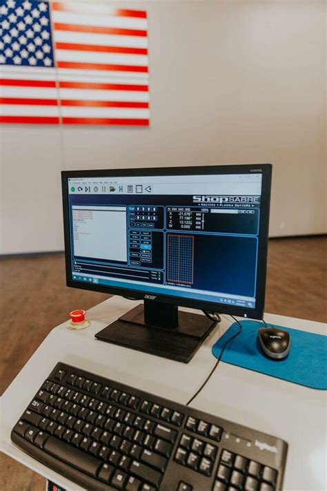 Touch Screen Control Monitor Upgrade Router ShopSabre CNC