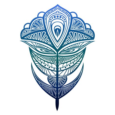 Peacock Feather Clipart Vector Colorful Peacock Feather Isolated On White Background Vector
