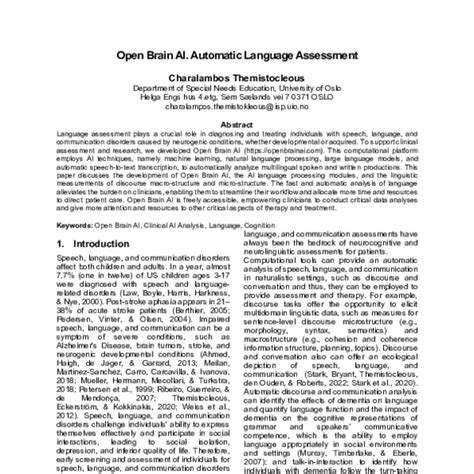 Open Brain Ai Automatic Language Assessment Acl Anthology