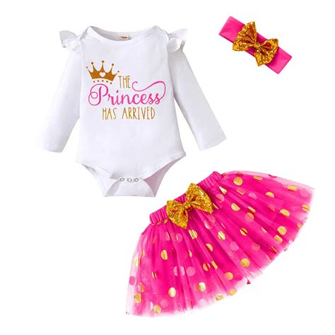 لباس دختر بچه تازه متولد شده ، چاپ نامه کودک نوزاد