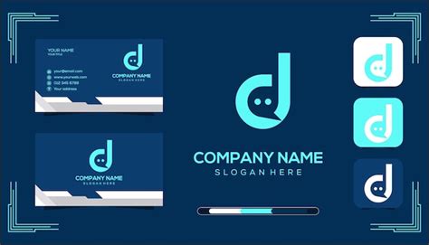 Premium Vector Vector D Monogram Logo Template