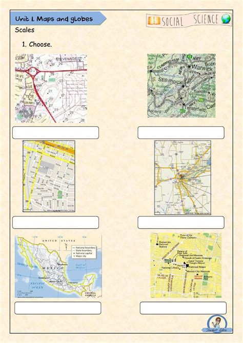 Map Scales Worksheet Worksheets Library