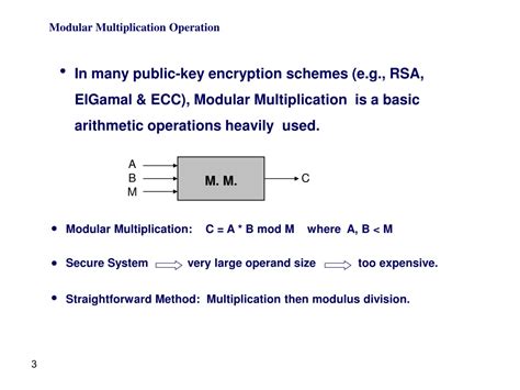 ppt efficient adders to speedup modular multiplication for cryptography powerpoint