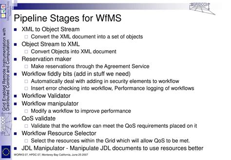 Ppt Gridcc Real Time Workflow System Powerpoint Presentation Free