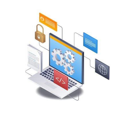 Enterprise Development Configuration Management Vector Image
