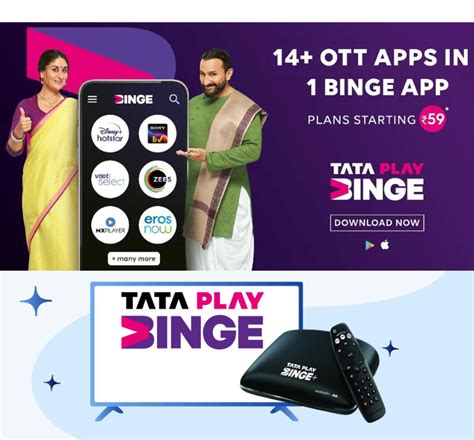 Buy Tata Play Binge Plus Set Top Box Online Get Free Doorstep Installation