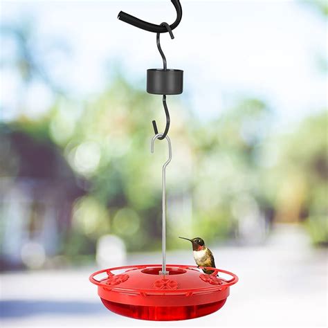 Set Of 2 Ant Guards With S Hooks Ant Moat For Hummingbird Feeders 2
