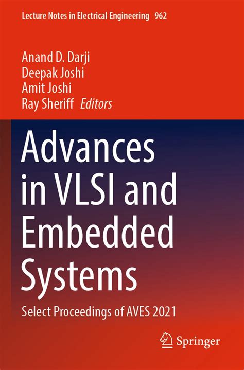 Lecture Notes In Electrical Engineering Advances In Vlsi And Embedded