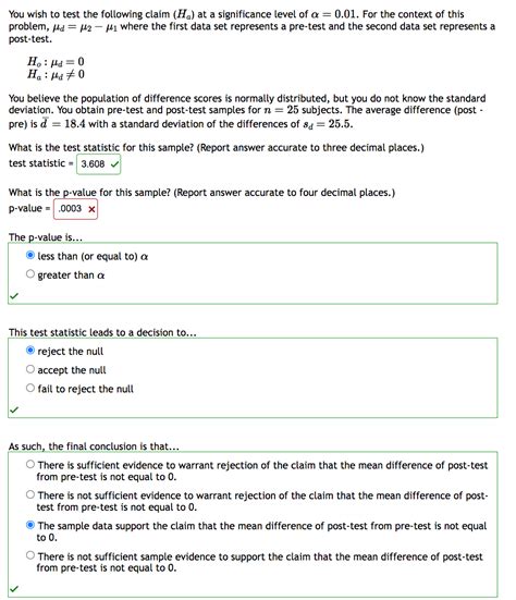 Solved How Do You Find P Value If You Only Know The Chegg Com