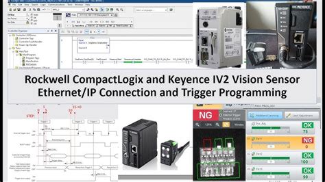 Vision Sensor Keyence Iv Series Ethernet Ip Connection 56 Off