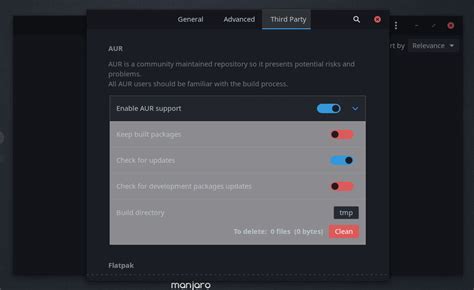 from add remove software app manjaro won t update support manjaro