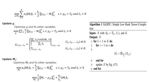 低秩张量补全lrtc算法入门 哔哩哔哩