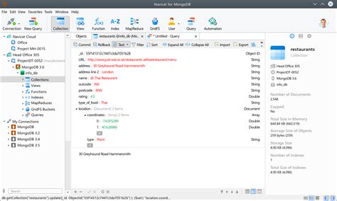 What Is Navicat For Mongodb Mongodb Management And Development Tool