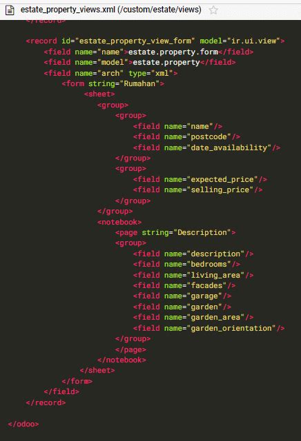 Pembuatan Tampilan Form Dalam Odoo Erp Development Pt Proweb Indonesia