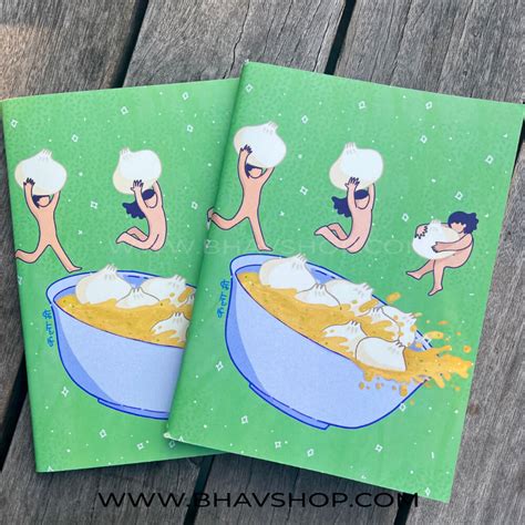 Momo Notebook A6 Blank Bhav Shop