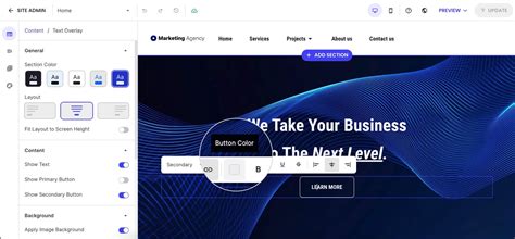 How To Add A Button Color Siteground Kb