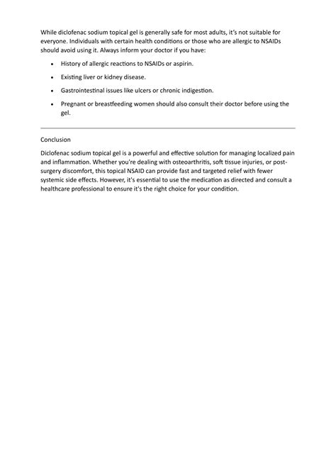 Ppt Diclofenac Sodium Topical Gel Powerpoint Presentation Free Download Id 13571185