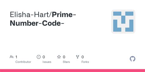 Github Elisha Hart Prime Number Code