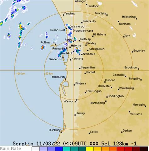 Bureau Of Meteorology Western Australia On Twitter Scattered Showers