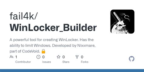 Github Fail4kwinlockerbuilder A Powerful Tool For Creating