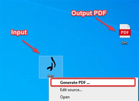Как преобразовать обычный текст в нотную запись Pdf на ПК с Windows