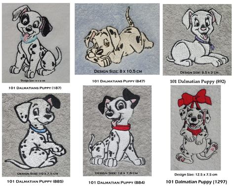 101 Dalmatians Puppies Names And Pictures
