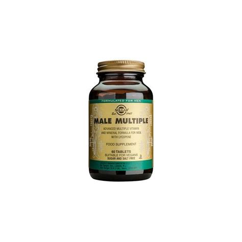 BestPharmacy.gr - Solgar Male Multiple 60 Tabs για τον Άνδρα