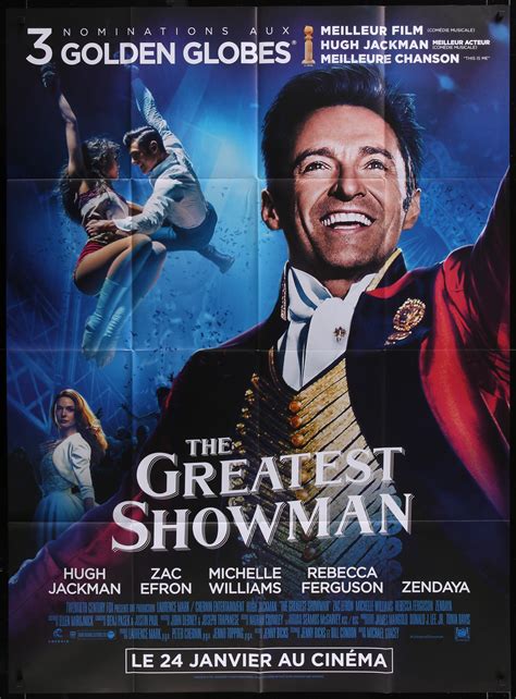 The Greatest Showman Movie Poster 2018 French 1 Panel 47x63