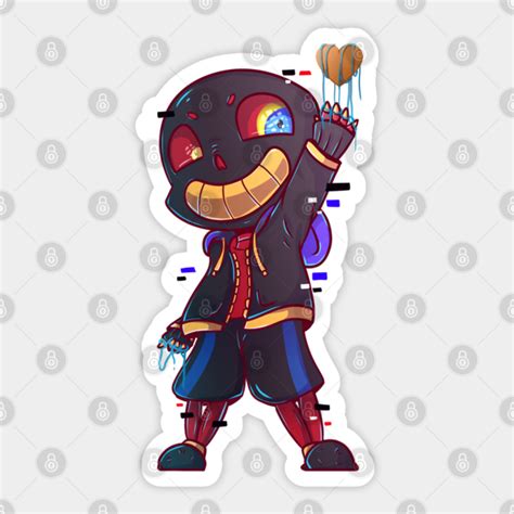 Chibi Error Sans Undertale Sans Sticker Teepublic