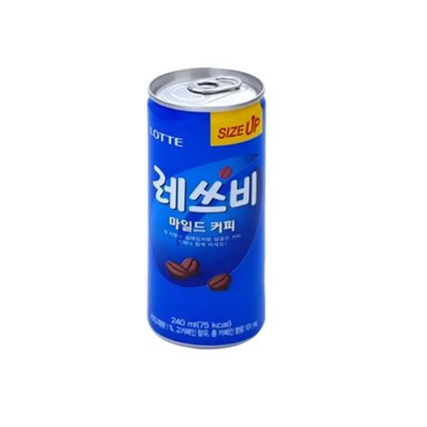 레쓰비 마일드 240ml 60개 최저가 사업자 식자재 식봄