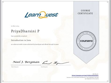 Javaprogramming Certificationco Coursera Priya Dharsini P
