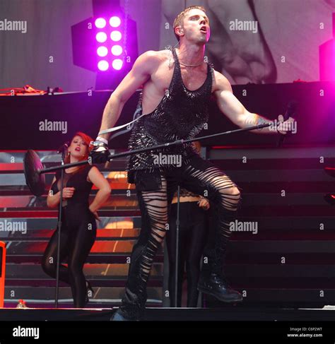 Jake Shears Of The Scissor Sisters The 2010 Glastonbury Music Festival