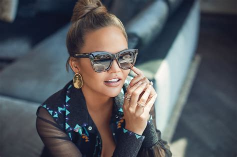 Chrissy Teigen Quay Australia Sunglasses Collection 2019 Popsugar Fashion