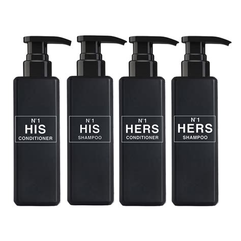 리필 가능 샴푸 컨디셔너 바디 워시 디스펜서 500ml 샴푸 병 Despenser 빈 펌프 병 용기 호텔 욕실 용