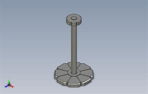 纸卷架 Step 模型图纸免费下载 懒石网