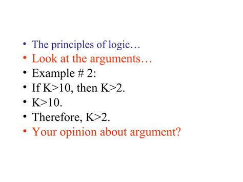Lecture 2 28 01 2017 Ibt Principle Of Logic Ppt