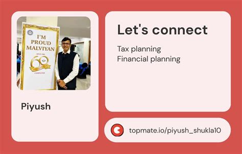 Piyush Shukla On Linkedin Mentorship Giveback Topmate