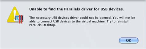 Kb Parallels Fix Unable To Find The Parallels Driver For Usb Devices Error Message