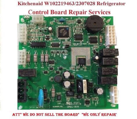 Kitchenaid Refrigerator Main Control Board At Lisa Bassett Blog