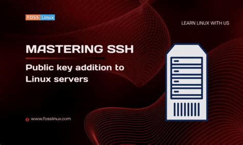 How To Add Ssh Public Key To Server In Linux