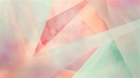 Serene And Stylish Abstract Background With Pastel Circles Calming Colors And Shapes Aig62
