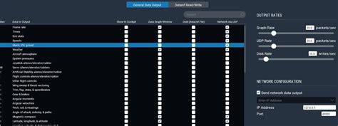 Documentation For Udp Data Output X Plane Developers And Plugins