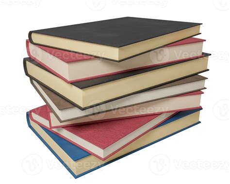 Realistic Books 3d Render 17785291 Png