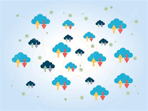 cloud computing concept database interconnection information