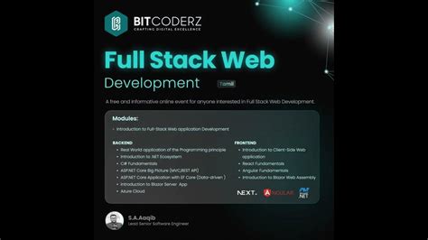 Full Stack Web Development Masterclass Series In Tamil Bitcoderz