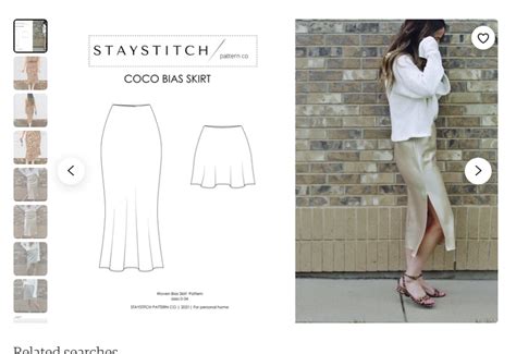 Sewing Pattern Bias Skirt At Carmela Schatz Blog