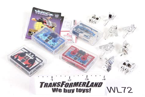 Complete Transformers® Encore Reissue Cassettbots Great Cassette